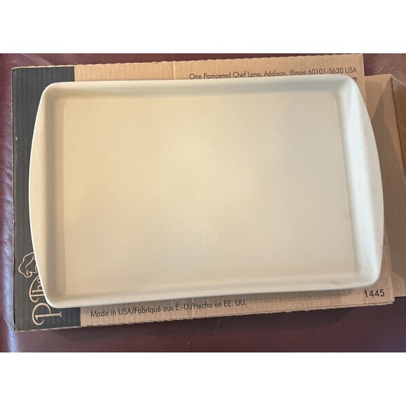 Pampered Chef | Kitchen | Pampered Chef Large Stoneware Bar Pan With ...